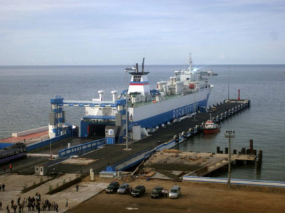 Turkey, Russia launch joint rail-ferry line