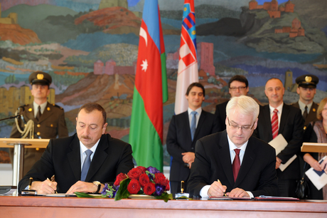 Azerbaijan, Croatia sign Zagreb Declaration on strategic partnership ...