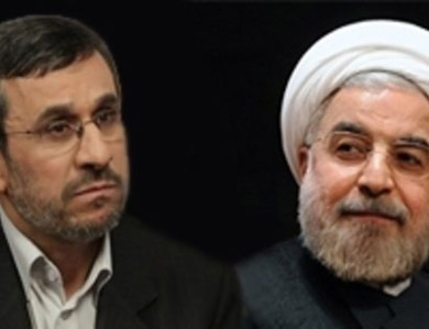 Iran’s incumbent president meets newly-elected Rohani