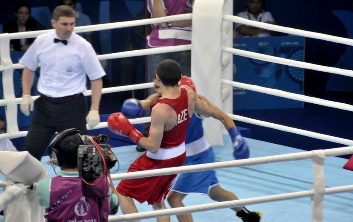 Another Azerbaijani boxer in semi-finals at Baku 2015