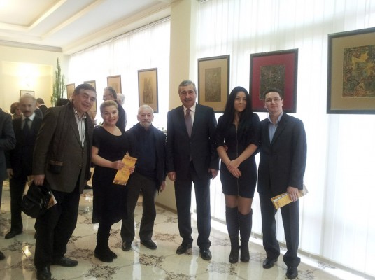 Azerbaijani artist’s works on display in Moldova