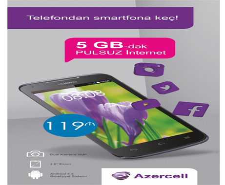 Azercell announces new smartphone campaign