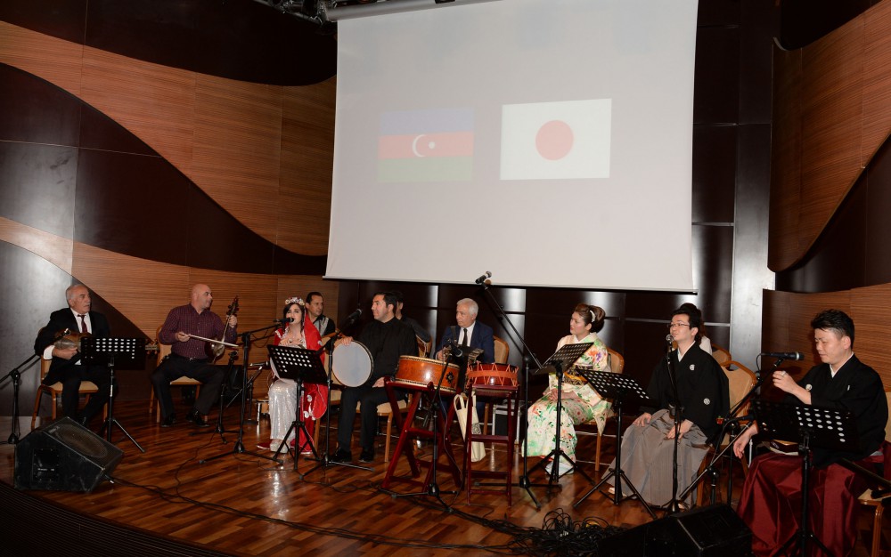 Traditional Japanese music sounded in Baku